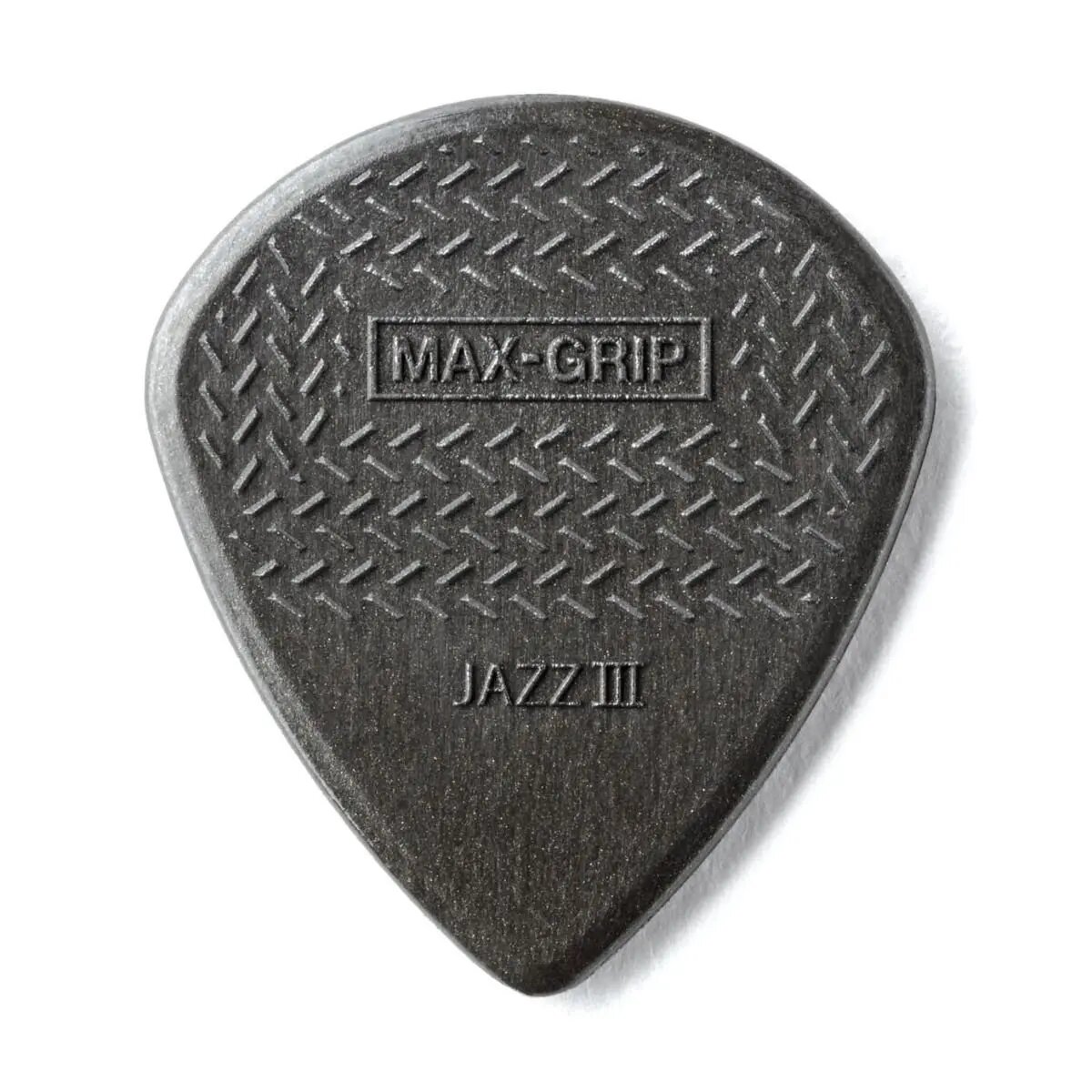 Медиатор Dunlop 471R3C-1 Max-Grip Jazz III Carbon, не указан (Ernie Ball)