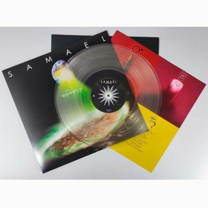 Виниловая пластинка Samael – Exodus, LP, Clear Vinyl, Limited Edition, Abstract Emotions 2022