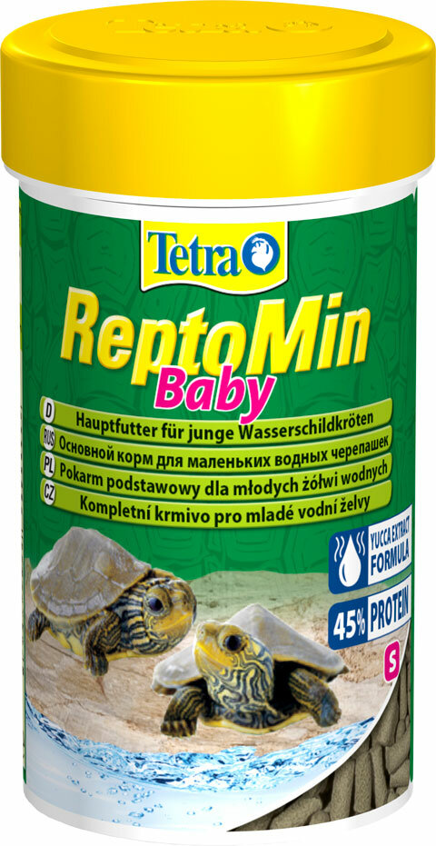 TETRA REPTOMIN BABY корм мини-палочки для молодых водных черепах