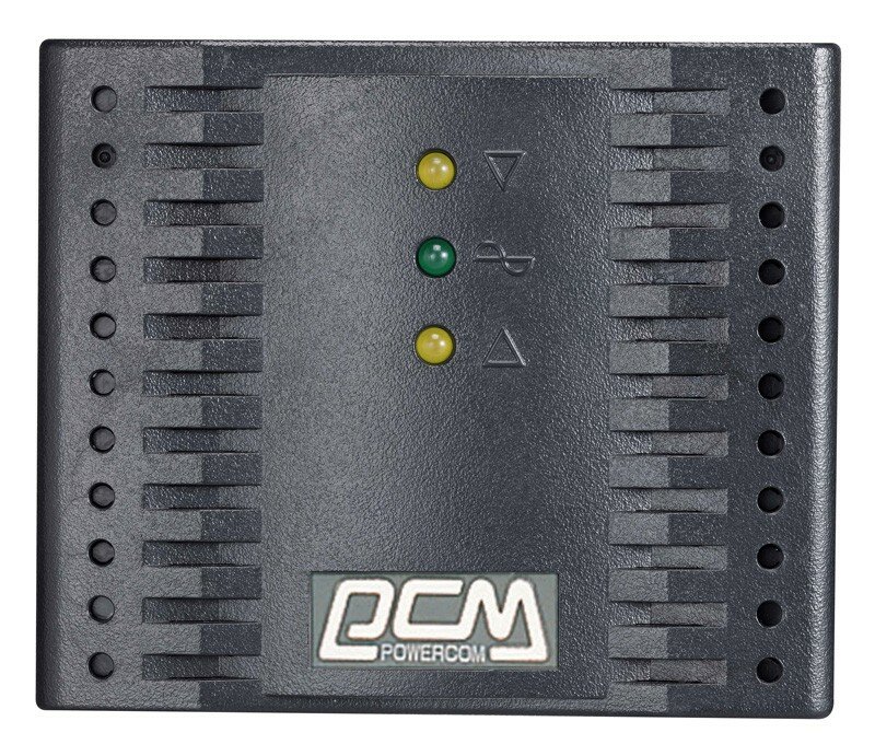 Стабилизатор напряжения Powercom TCA-3000 Black 1500Вт 3000ВА черный — фото 1