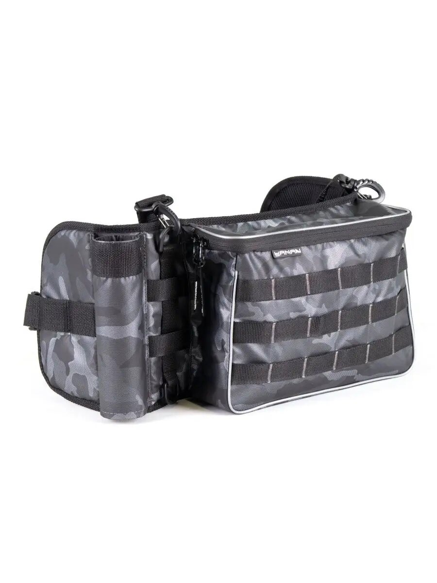 Сумка рыбака поясная Yaman Fishing Belt Bag, 74х22х10 см / Сумка рыболовная для снастей