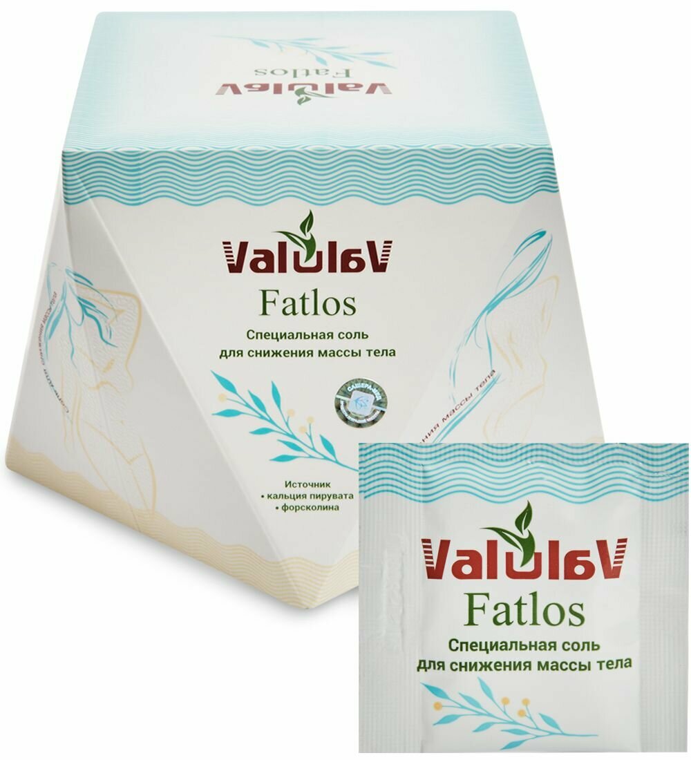 'ValulaV' Fatlos соль концентрат пищевой на основе растительного сырья, 50 саше по 3 г