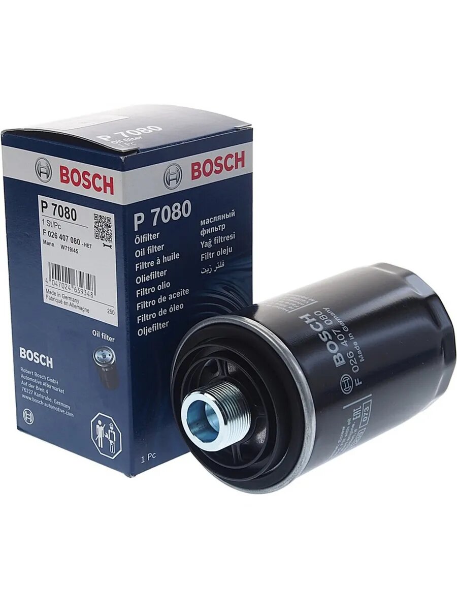 F026407080 Фильтр масляный VAG A3/A4/G5/G6/PASS/LT 1.8/2.0 F