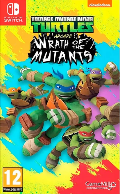 Игра Teenage Mutant Ninja Turtles Arcade: Wrath of Mutants для Nintendo Switch (Английская версия)