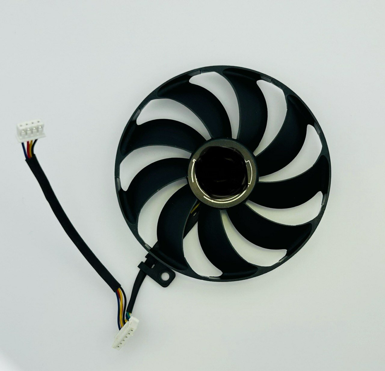 Вентилятор для asus 2060 2080 RX 5600 XT RX 5700X (центральный 6 ПИН "мама"/ 4 пин "мама")