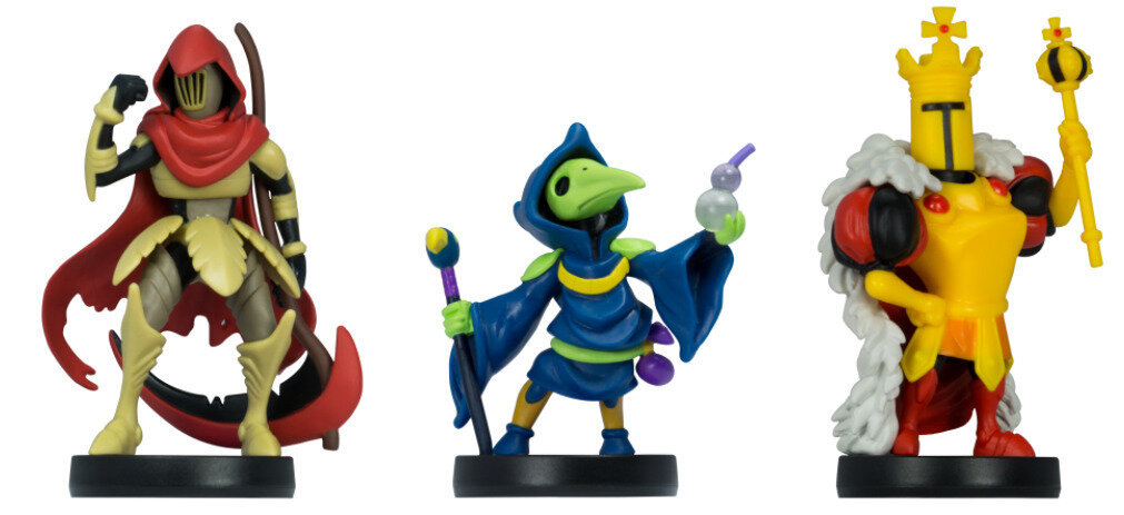 Amiibo. Набор из 3-х фигурок: Plague + Specter + King Knight (Shovel Knight Collection)