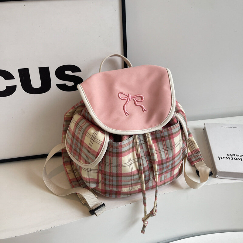 Сумка-рюкзак Tianyun Wing Color "2024", холст, женская, дышащая, розовая