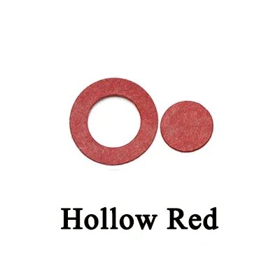 Прокладки изолирующие 18650, Hollow Red, 100шт