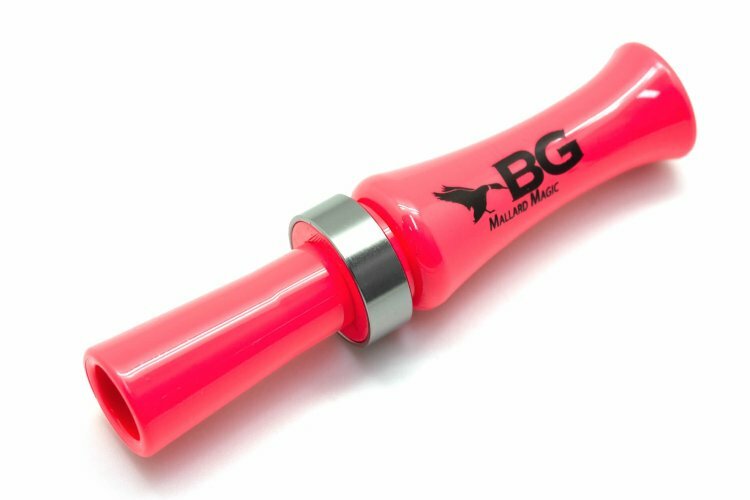 Манок духовой на утку крякву Buck Gardner Mallard Magic Cajun Style Ring MMG-PK Розовый