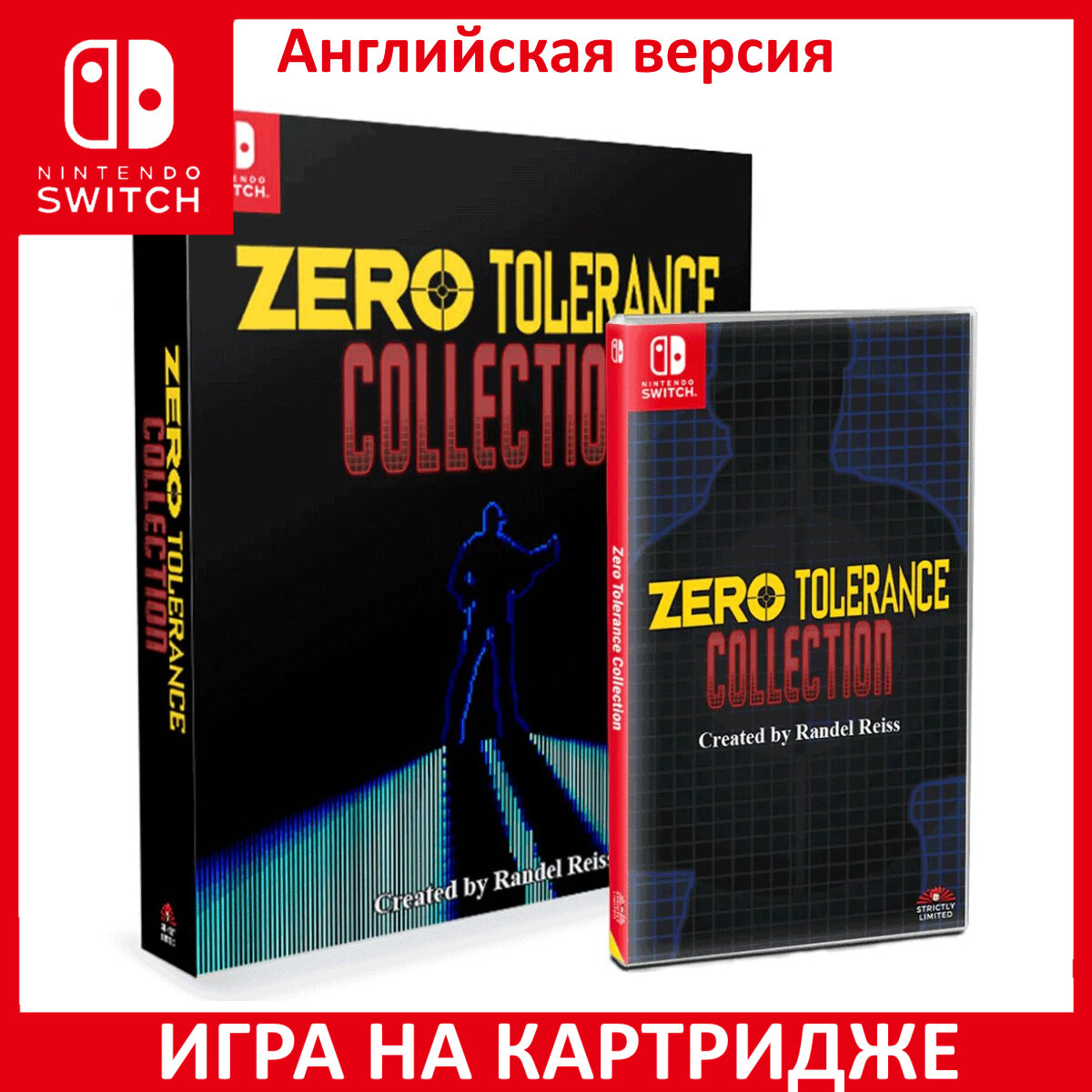 Игра Zero Tolerance Collection Специальное Ограниченное Издание (Special Limited Edition) (Strictly Games) Switch Английский язык Картридж на .