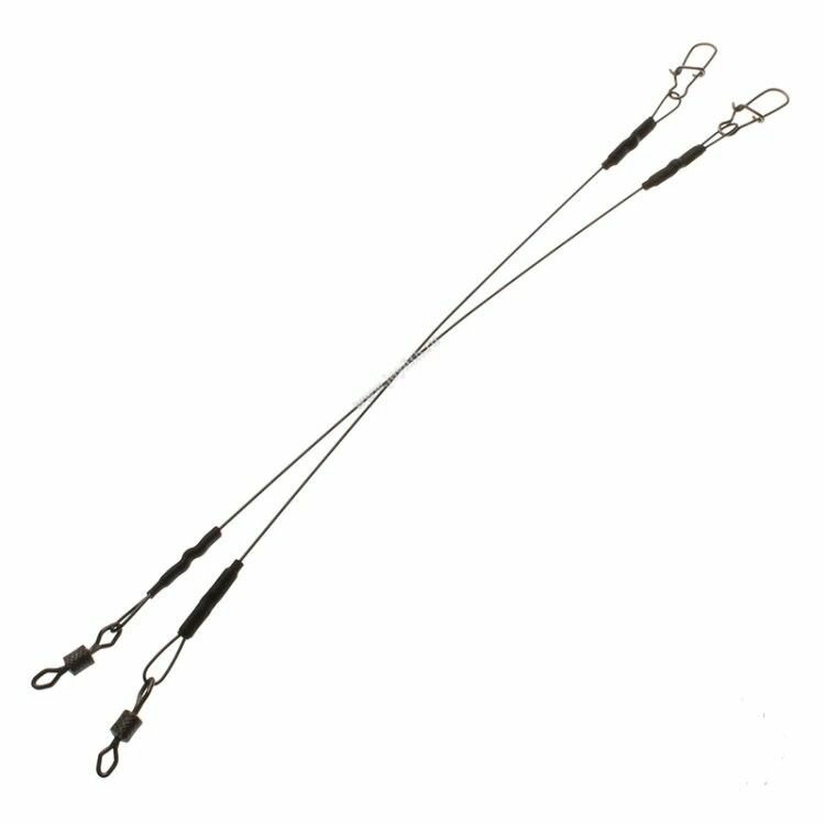 Поводок Kosadaka Titanium Wire Leader 7717-32 30 см, 20 кг, уп. 2 шт.