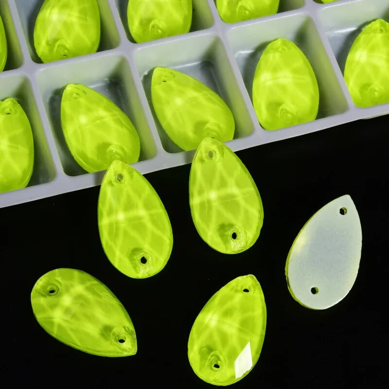 Стразы Citrine Neon, 12 шт
