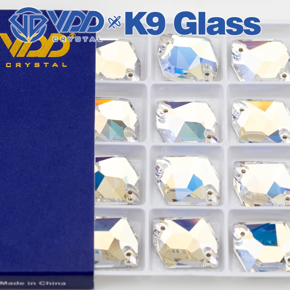 Стразы VDD Moonlight Cosmic K9 17x21mm, 45 шт