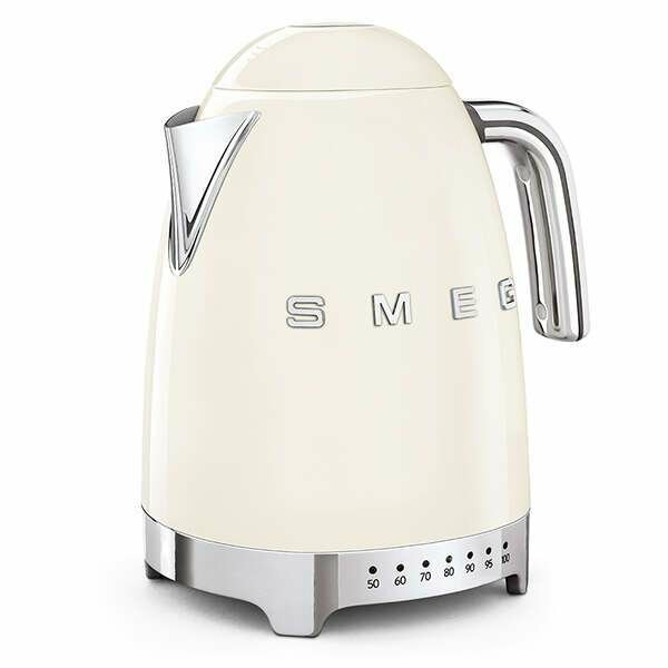Чайник Smeg KLF04CREU (Кремовый) электрический, 2400Вт, 1.7 л