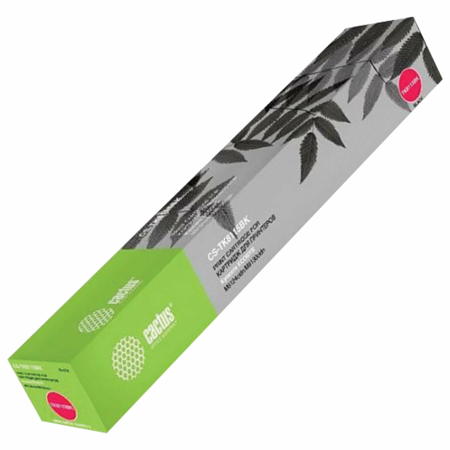 Тонер-картридж для лазерного картриджа CACTUS для Kyocera Mita Ecosys M8124cidn, M8130cidn, черный