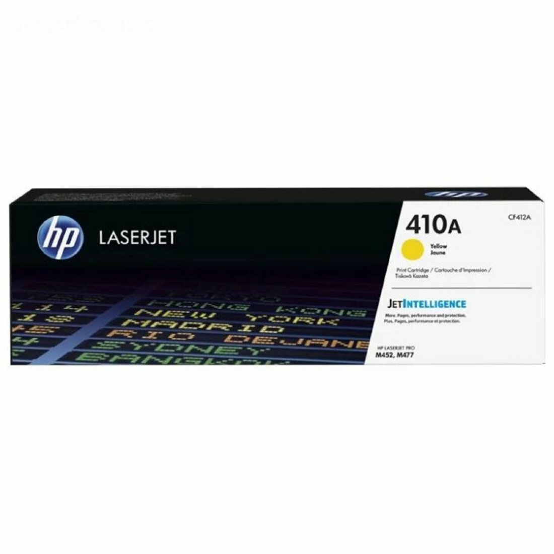 Картридж лазерный HP 410A CF412A желтый (2300стр.) для LJ Pro M452/M477