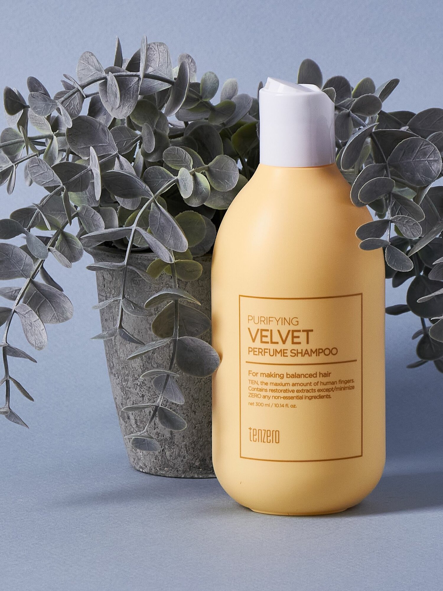 TENZERO Парфюмированный шампунь с ароматом свежести 300мл Purifying Velvet Perfume Shampoo