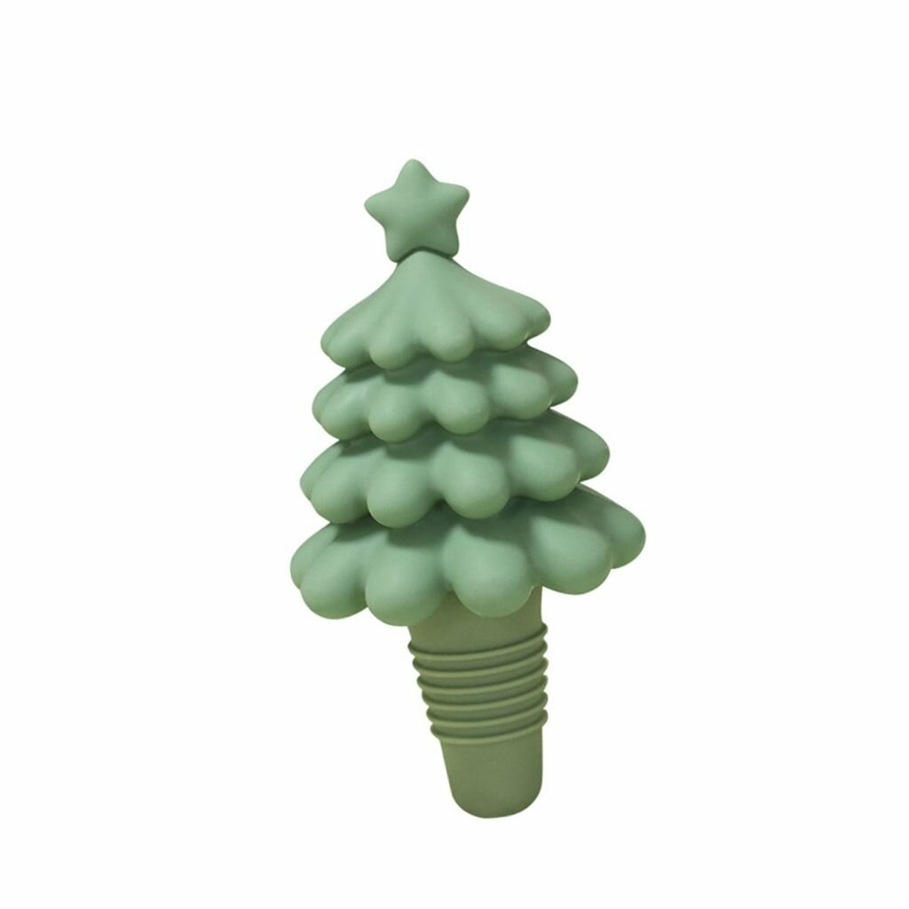 Силиконовая пробка для вина "Ёлка"