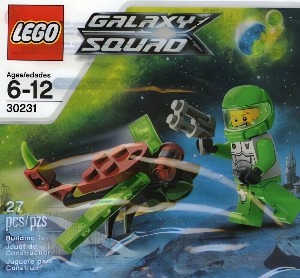 Конструктор LEGO 30231 Galaxy Squad Схватка с Инсектоидом