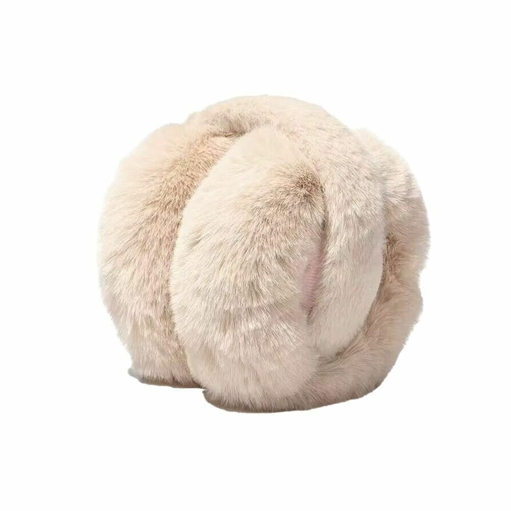 Зимние наушники для сохранения тепла, плюшевые наушники