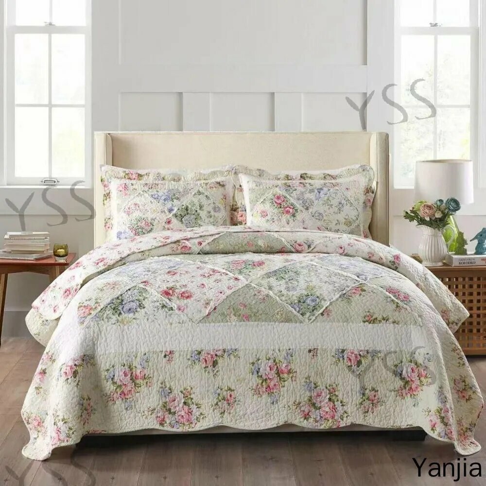 Покрывало Patchwork, Хлопок с размерами: 250 см х 230 см