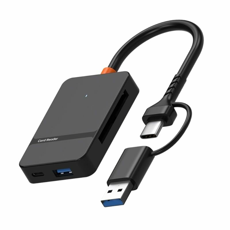 8-в-1 картридер USB 3.0/USB C