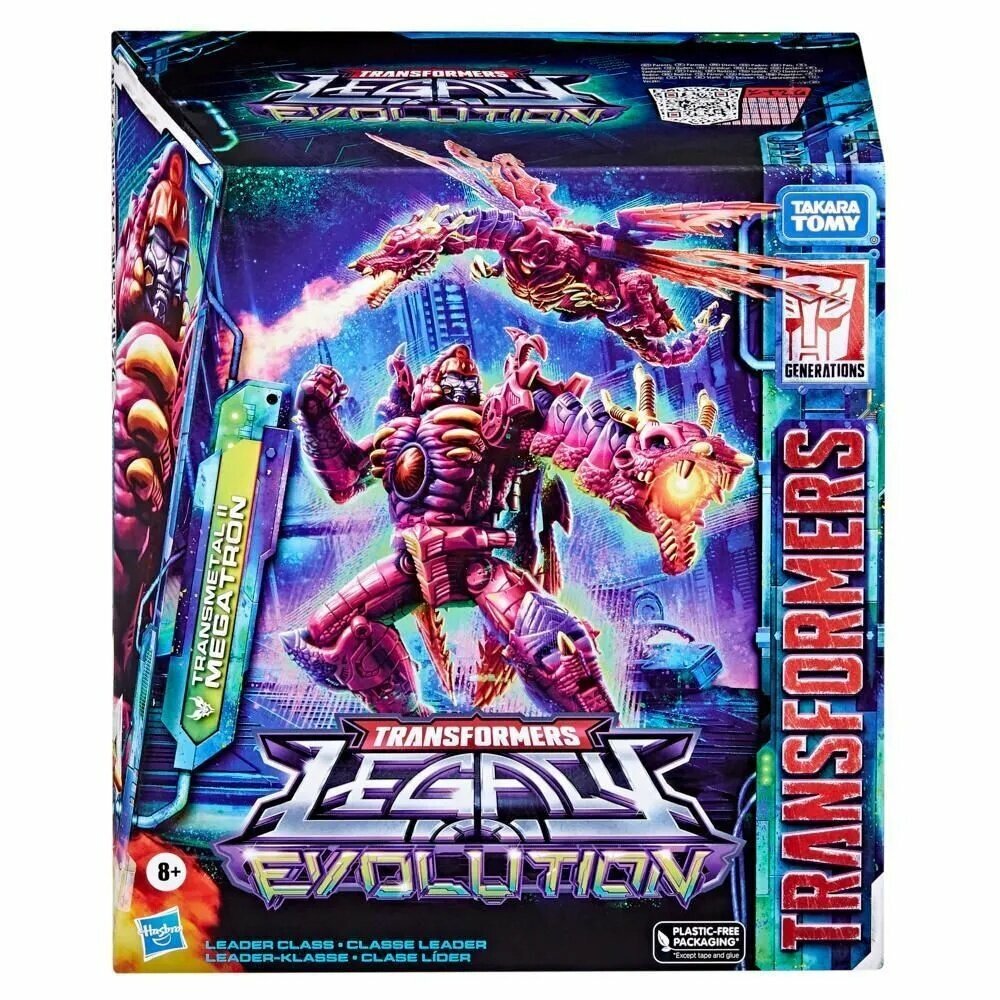 Трансформеры игрушки Hasbro Transformers Legacy Evolution Leader Class Transmetal II Megatron (21.6cm) F7215