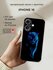 Чехол на Apple iPhone 16 / Айфон 16 с принтом "Пантера в лунном свете"