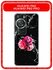 Чехол на Huawei P60/P60 Pro / Хуавей P60/P60 Про с принтом "Букет на черном мрам...