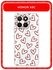 Чехол на Honor X8c / Хонор X8c с принтом "Little hearts doodles 2 - 14 февраля",...