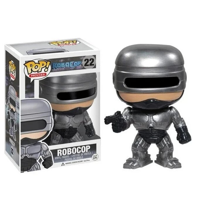 Новинка! Поступление, Funko POP Robocop 22 #, виниловая экшн-фигурка, коллекция, ограниченная серия, модель, игрушки на Рождество, подарок на день рождения, 22, Унисекс
