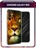 Чехол на Samsung Galaxy M16 / Самсунг Галакси М16 с принтом "Лев арт 8"