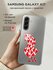 Чехол на Samsung Galaxy A17/A18 / Самсунг А17/А18 с принтом "Heart panther 2 - 1...