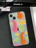 Чехол на Apple iPhone 14 / Айфон 14 с принтом "Экзотика", прозрачный