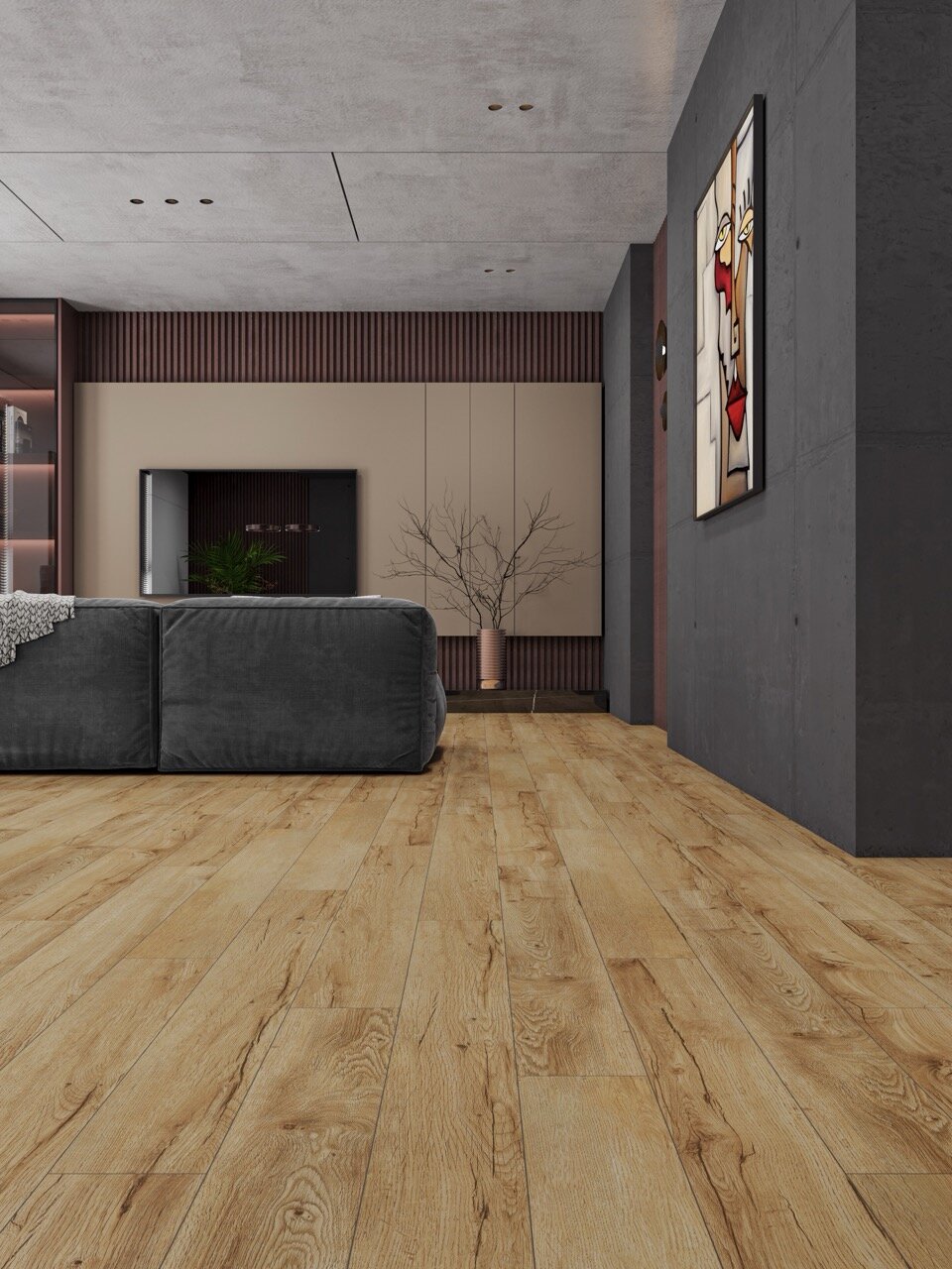 Виниловая плитка SPC CronaFloor Joli 4V Деко J1003 (в уп.10 шт./ 1.8 м2)