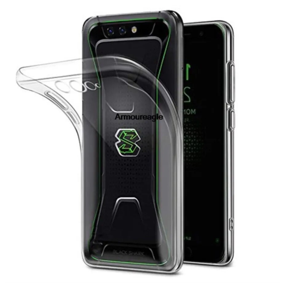 Прозрачный чехол для xiaomi black shark 4 2 4s 5 pro 3s helo blackshark 5 rs, For Black Shark