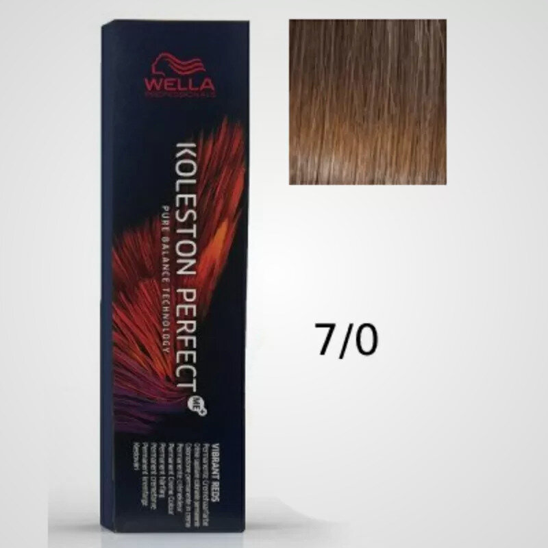 7/0 Стойкая крем краска Koleston 60мл WELLA Koleston perfect 7/0 Краска 60 мл
