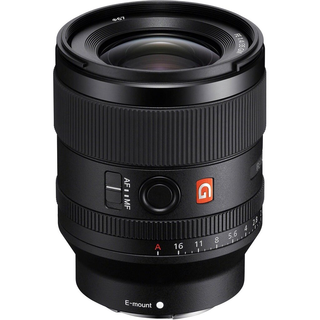 Sony FE 35mm f/1.4 GM (SEL35F14GM), черный