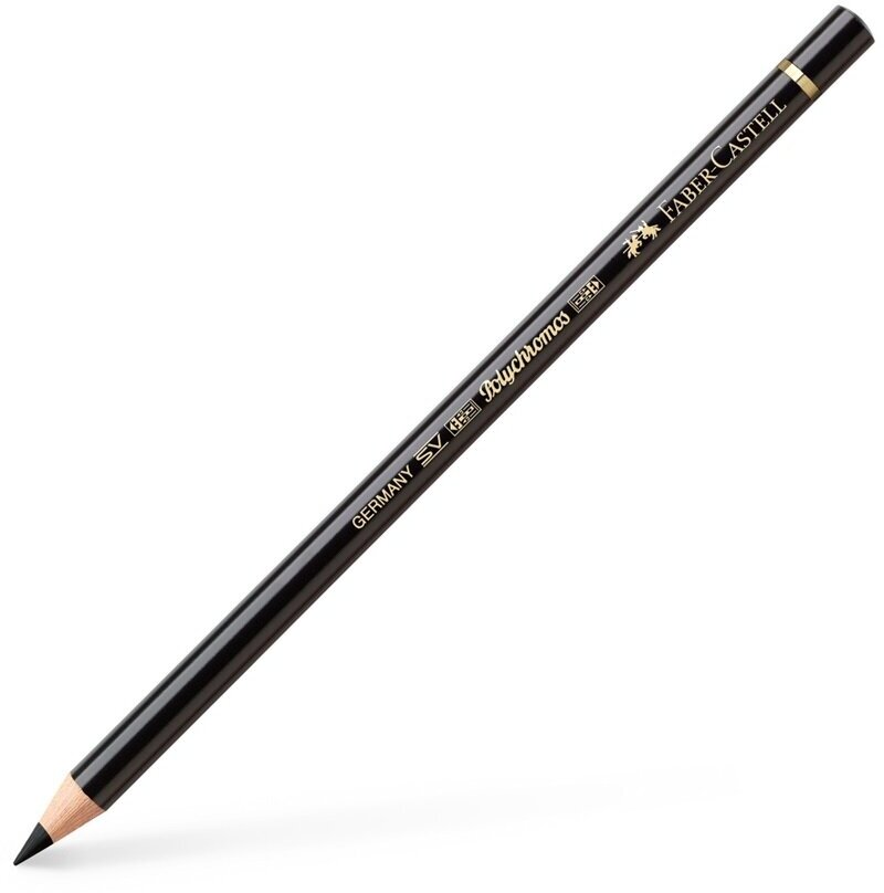 Цветные карандаши Faber Castell Карандаш цветной Faber-Castell Polychromos, чёрный