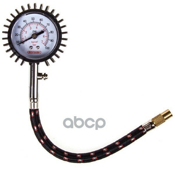 Манометр шинный механический 7атм. SKYWAY Skyway арт. S07701005