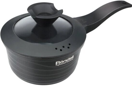 Ковш Rondell Walzer с крышкой, 14 см, 1,4 л (RDA-764)