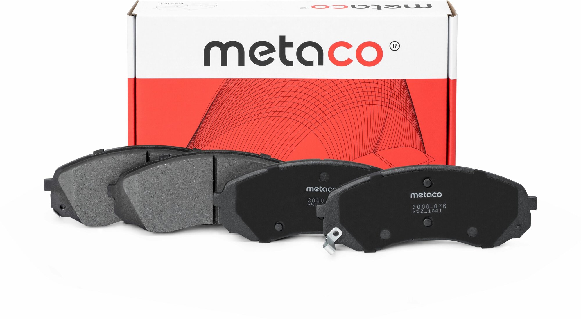 Колодки тормозные дисковые METACO арт. 3000076