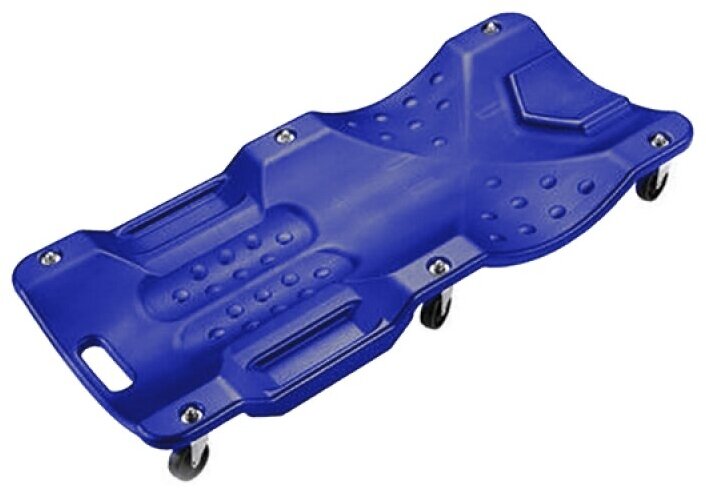 Лежак подкатной 6-ти колесный, пластиковый мастак 197-00001