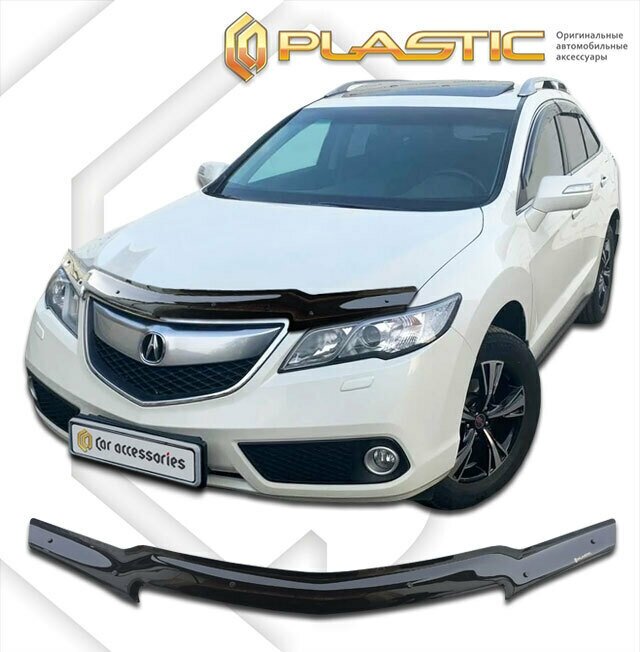 Дефлектор капота для Acura RDX II поколение 2012-2018 Classic черный