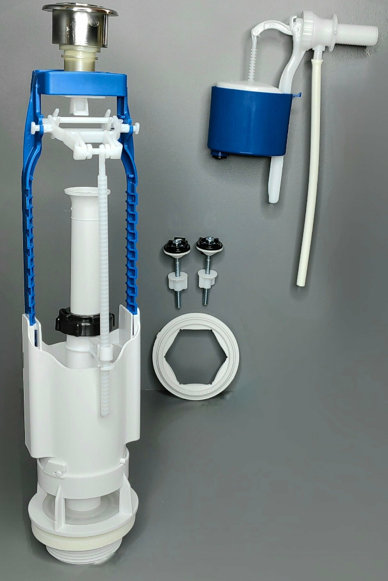 Арматура сантехническая Старт-Стоп А115.54.14.3 ( кнопка, хр, б/п.)