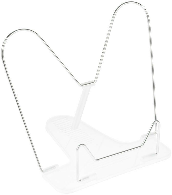 Подставка для книг СТАММ, прозрачная, бесцветная, 323358