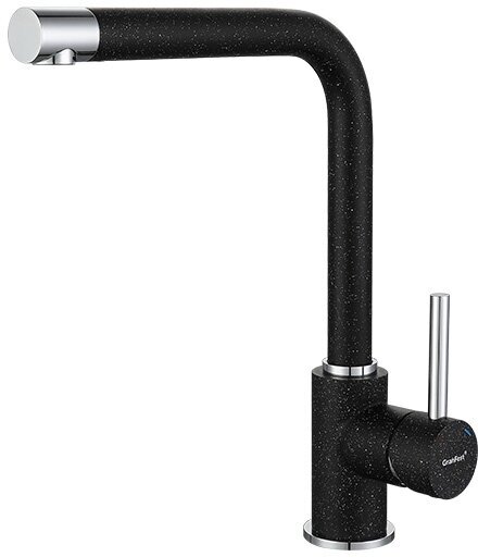 Смеситель для кухни Granfest (Гранфест) 3651 черный