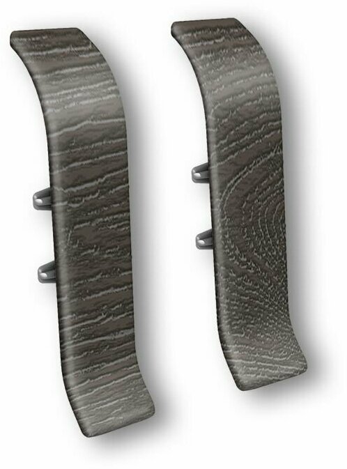 Соединитель для плинтуса IDEAL Классик 55мм - 303 Венге темный, 2шт