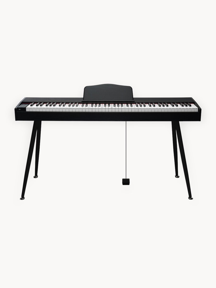 Avoris DP-1, цифровое пианино с молоточковой клавиатурой в деревянном корпусе с ножками, черное
