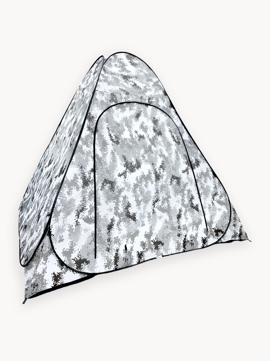 Палатка YinFish, зимняя, призма, быстросборная, 2 места, 2х2 м, вес 2.8кг, белая